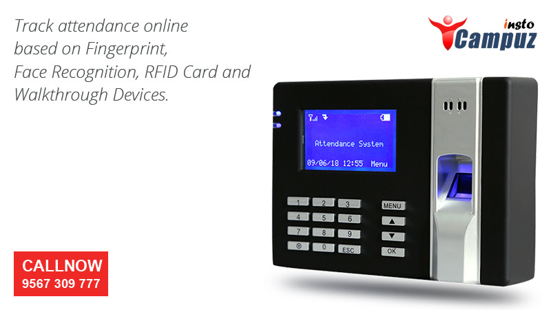 Wireless Biometric RFID Attendance Machine - GPRS | WiFi | LAN